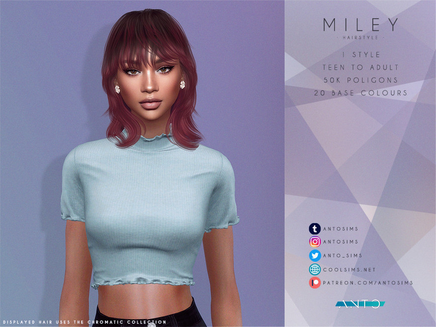 The Sims Resource - [Patreon] Miley