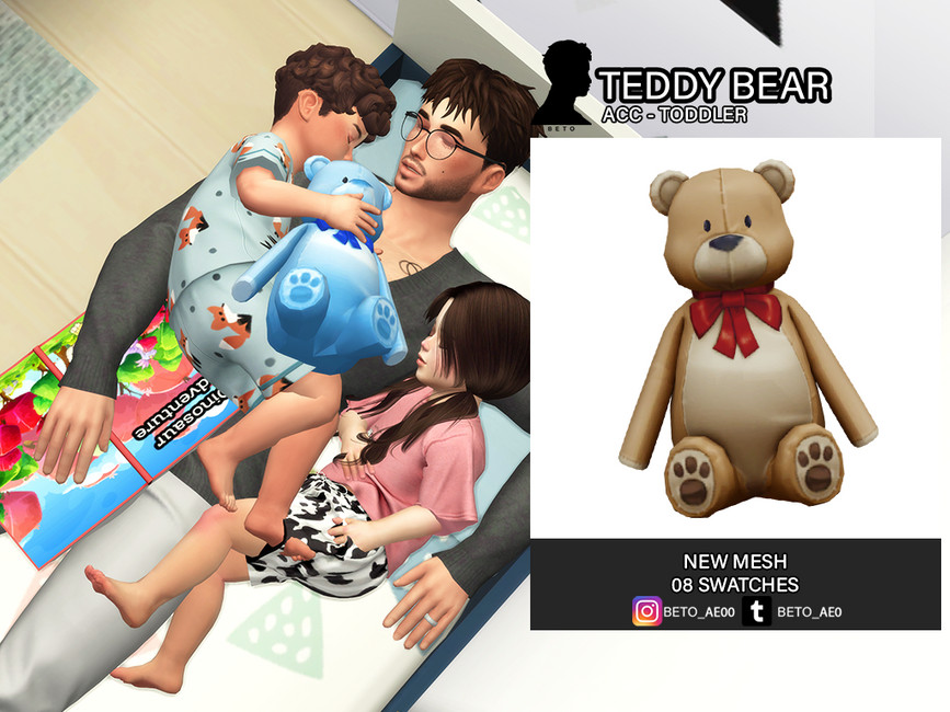 The Sims Resource - Teddy Bear (ACC)