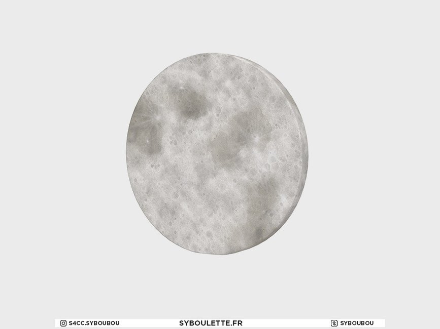 The Sims Resource - Galileo - Moon wall lamp