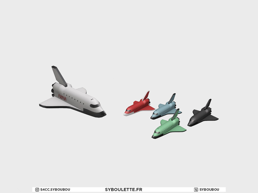 The Sims Resource - Galileo - Space shuttle toy