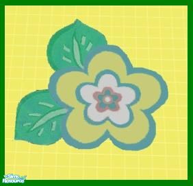 The Sims Resource | Flower Shop 3 Rug Flower