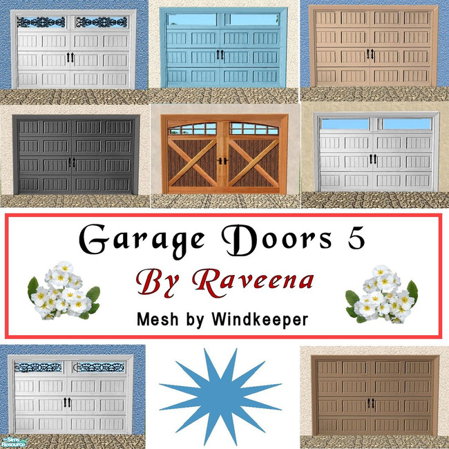 The Sims Resource - Garage Doors Series 5