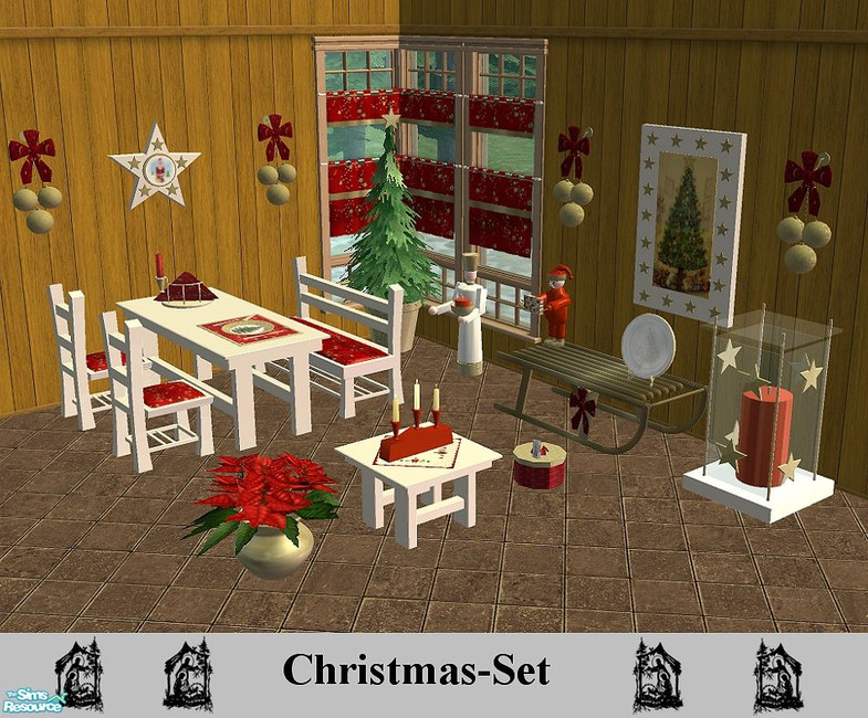 The Sims Resource - Christmas-Set