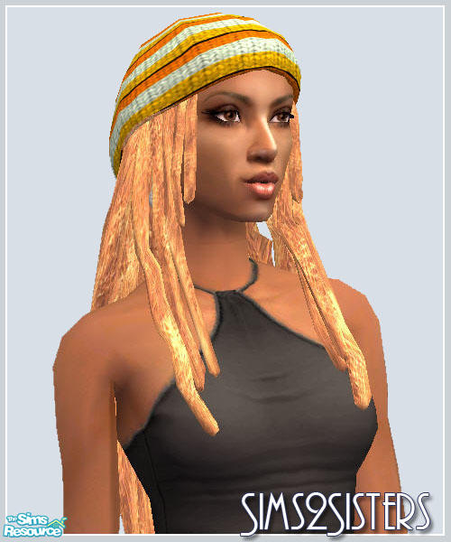 The Sims Resource | S2S Rasta Style hair - #382658 Recolor