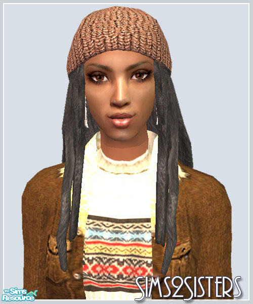 The Sims Resource - S2S Rasta Style hair - #382658 Recolor