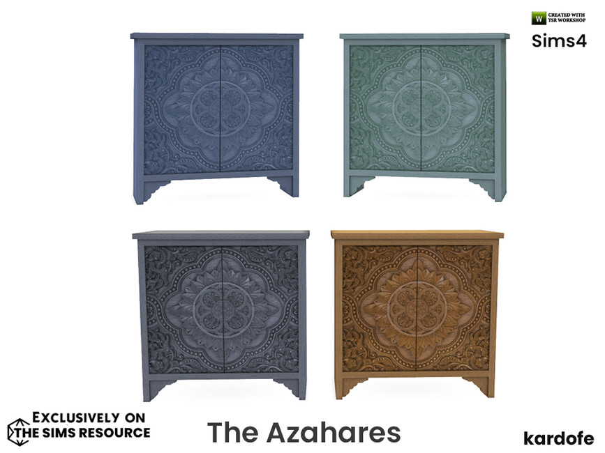 The Sims Resource - kardofe_The Azahares_Sideboard