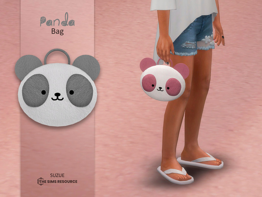 The Sims Resource - Panda Bag Child