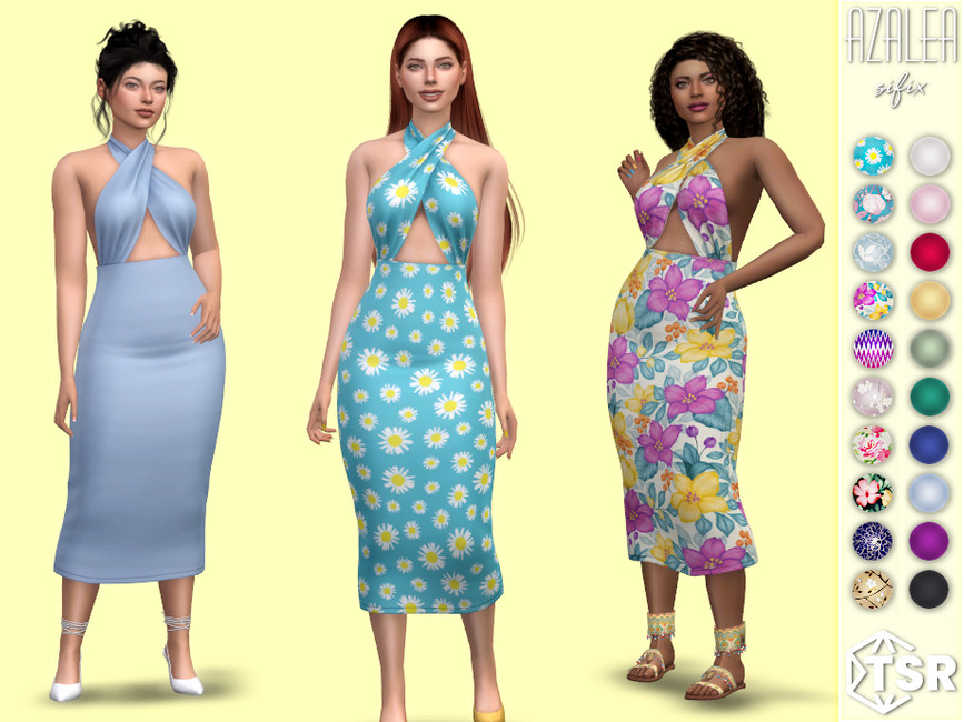 The Sims Resource - Azalea Dress