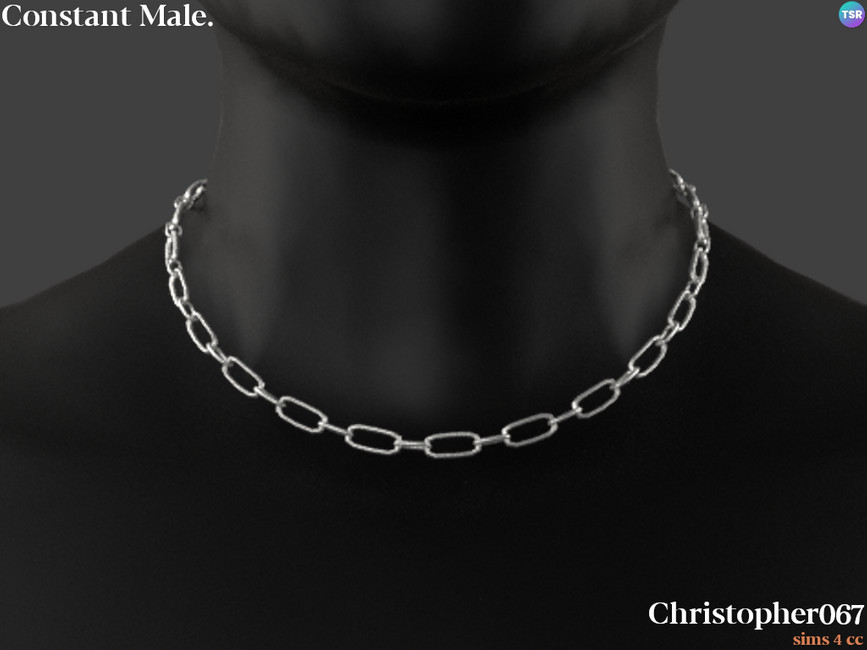 The Sims Resource - Constant Necklace Male