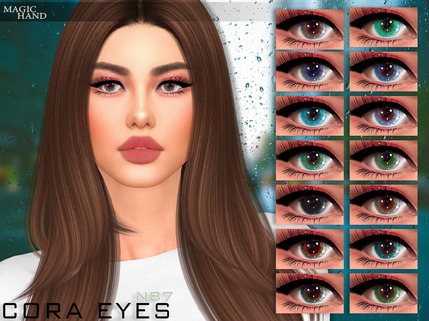 The Sims Resource - [Patreon] Cora Eyes N87