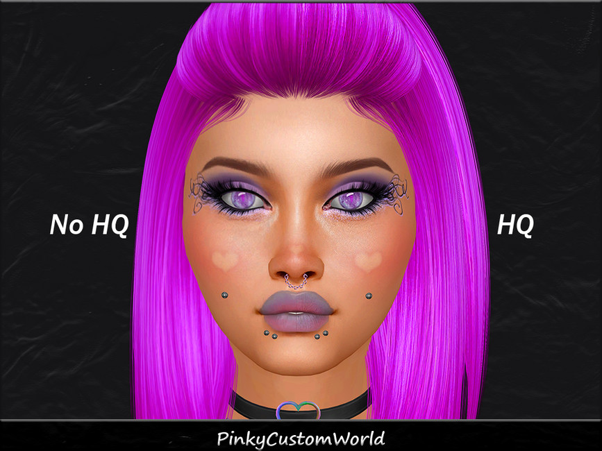 The Sims Resource - (PATREON) Eyeliner N7 - Adore
