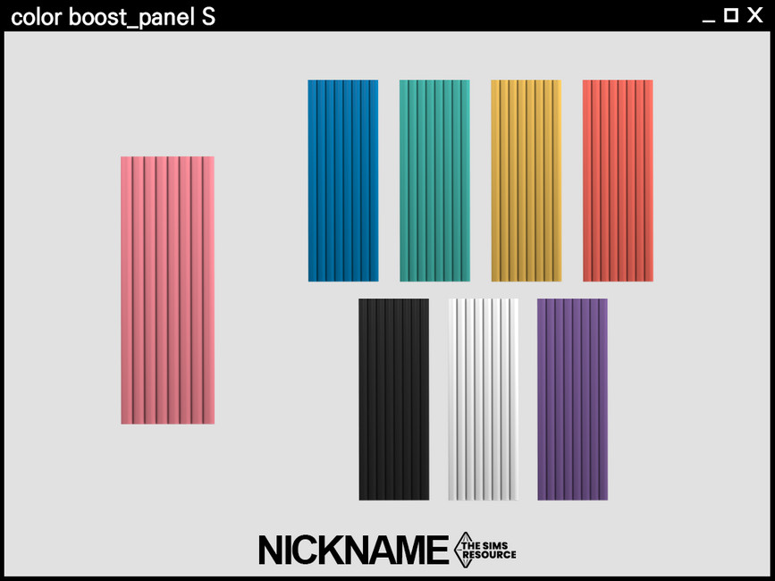 The Sims Resource - color boost_panel S
