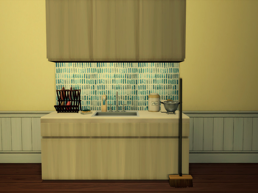 The Sims Resource - Watercolor backsplash