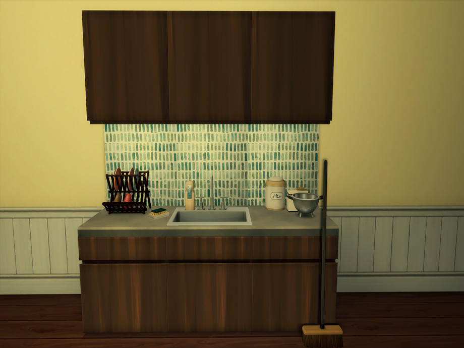 The Sims Resource - Watercolor backsplash