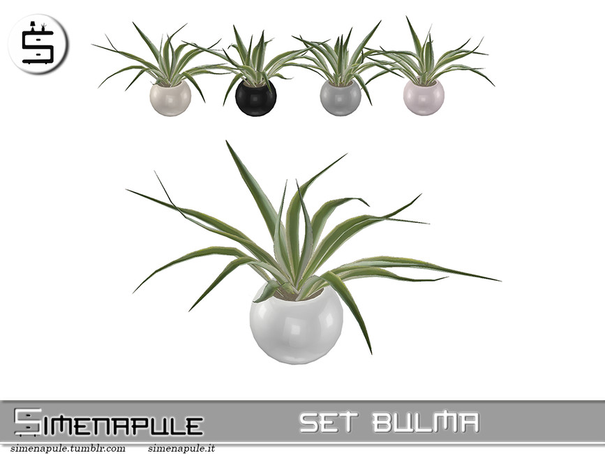The Sims Resource - Set Bulma - Air Plants