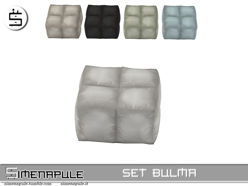 The Sims Resource - Set Bulma - Puff