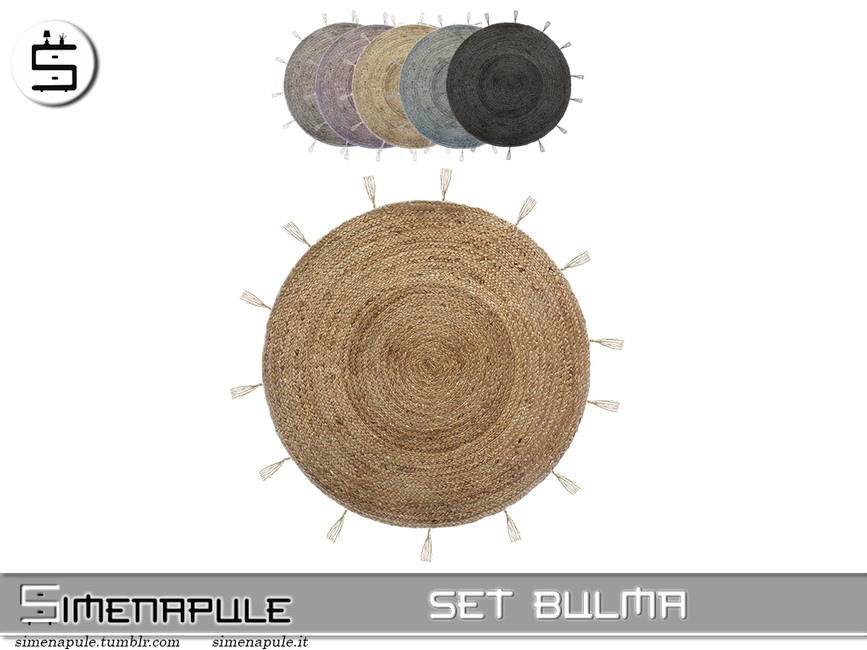 The Sims Resource - Set Bulma - Yuta Rug