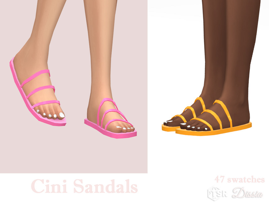 The Sims Resource - Cini Sandals