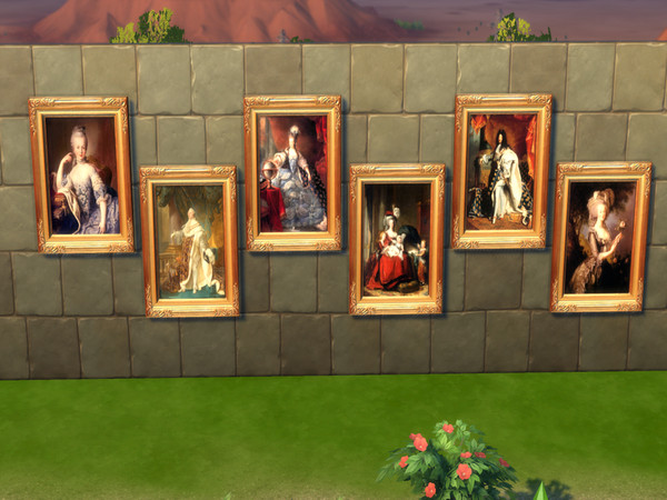 The Sims Resource | Royal Portraits 1