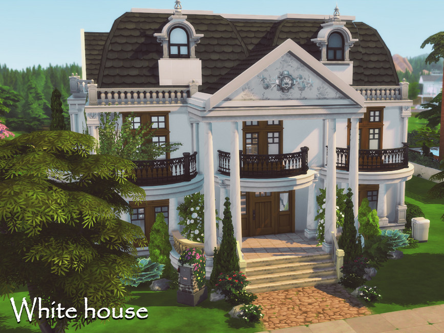 The Sims Resource - White House | No CC