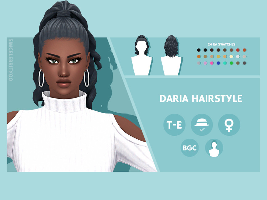 The Sims Resource - Daria Hairstyle