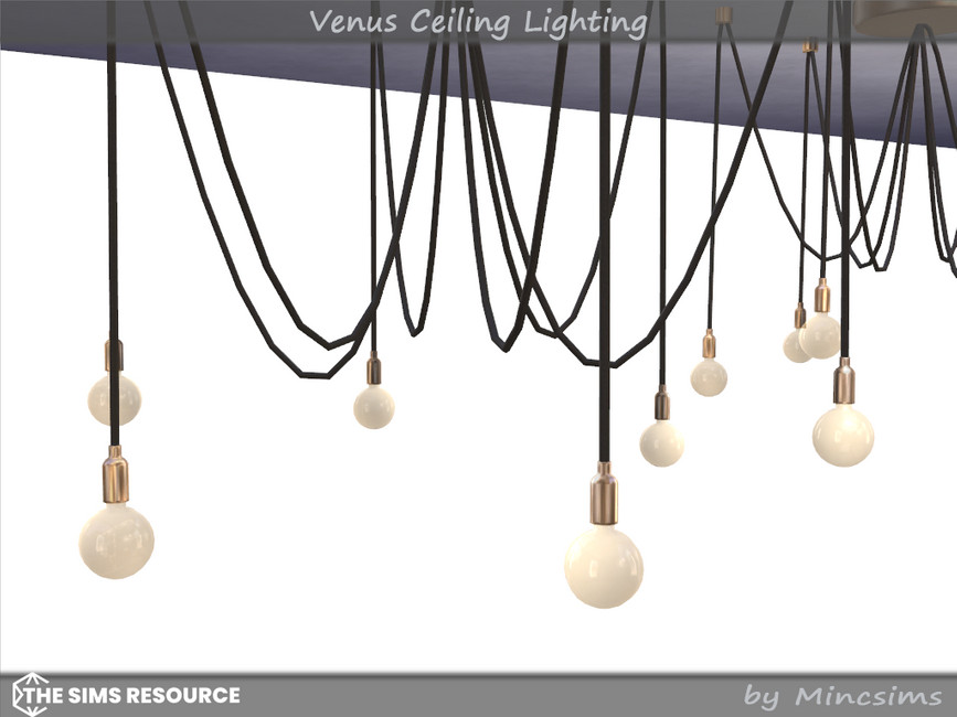 The Sims Resource - Venus Ceiling Lighting Middle