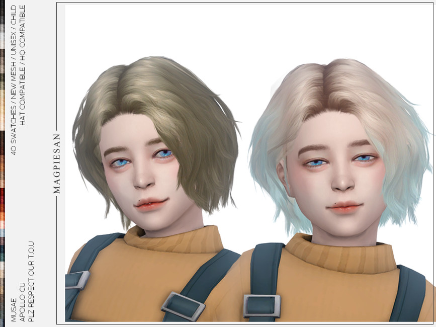 The Sims Resource - Apollo Hair for Child