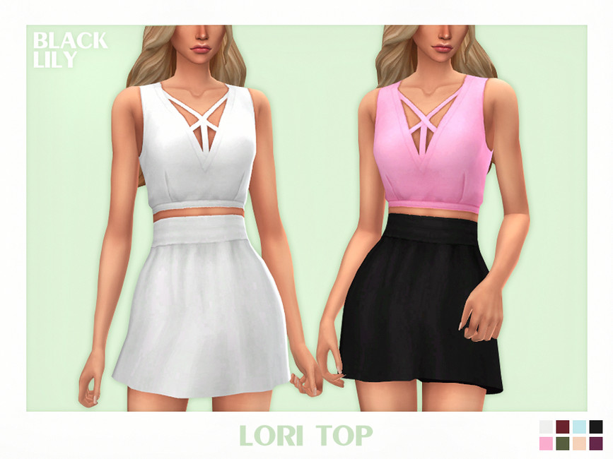 The Sims Resource - Lori Top