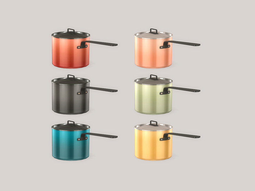 The Sims Resource - Kitchen Jacey Cookware V2