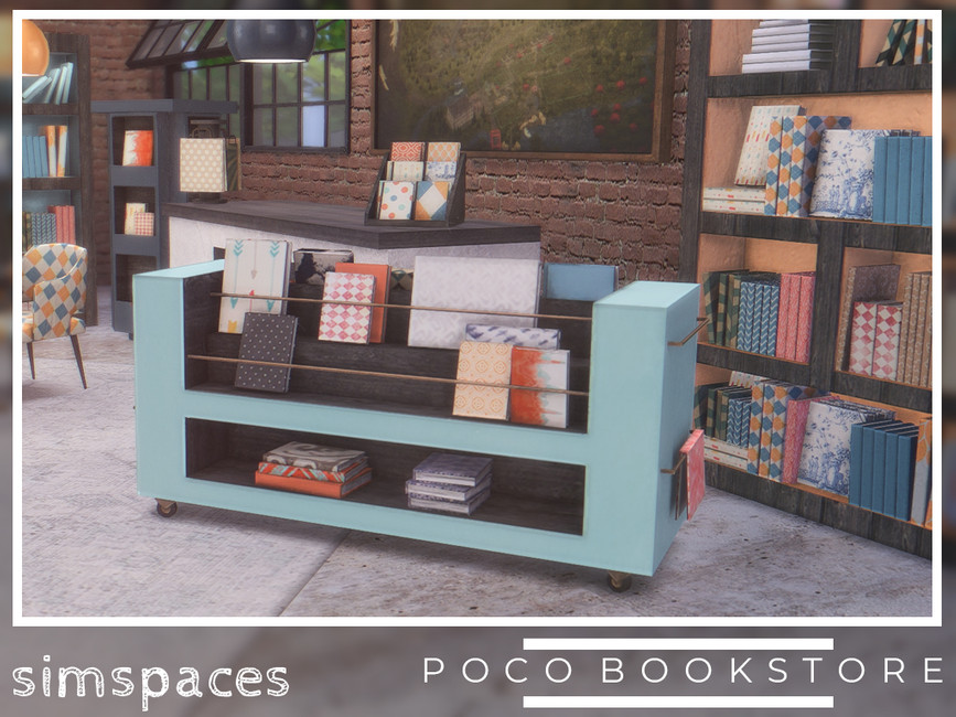 The Sims Resource - Poco Bookstore - part 2