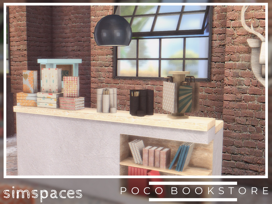 The Sims Resource - Poco Bookstore - part 2