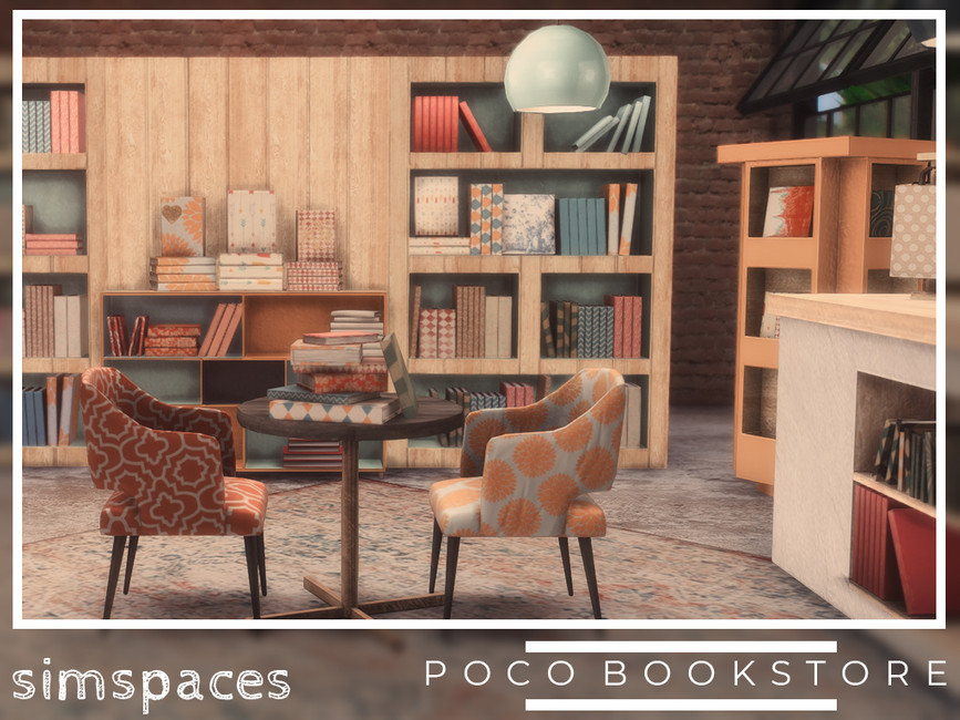 The Sims Resource - Poco Bookstore - part 2