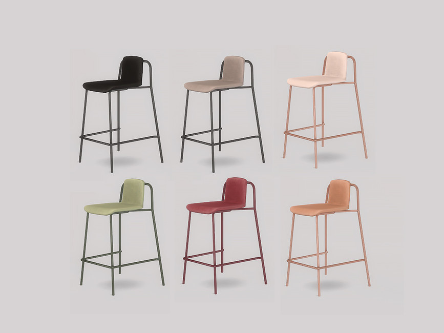 The Sims Resource - Kitchen Jacey Barstool