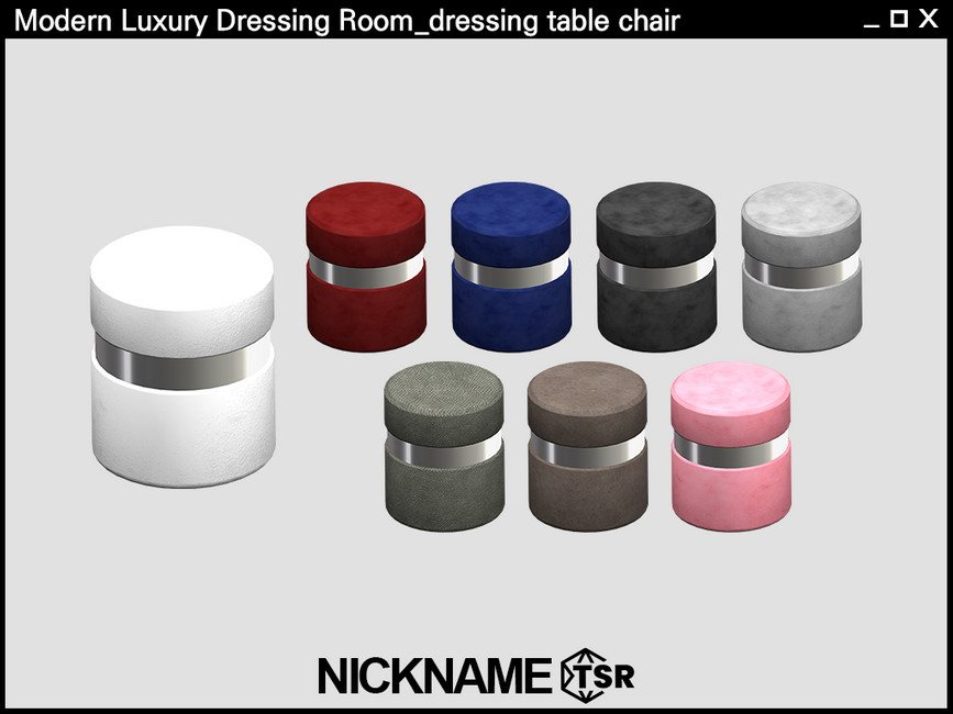 The Sims Resource - Modern Luxury Dressing Room_dressing table