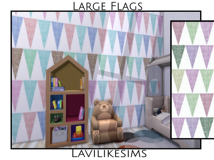 The Sims Resource - Large Flags