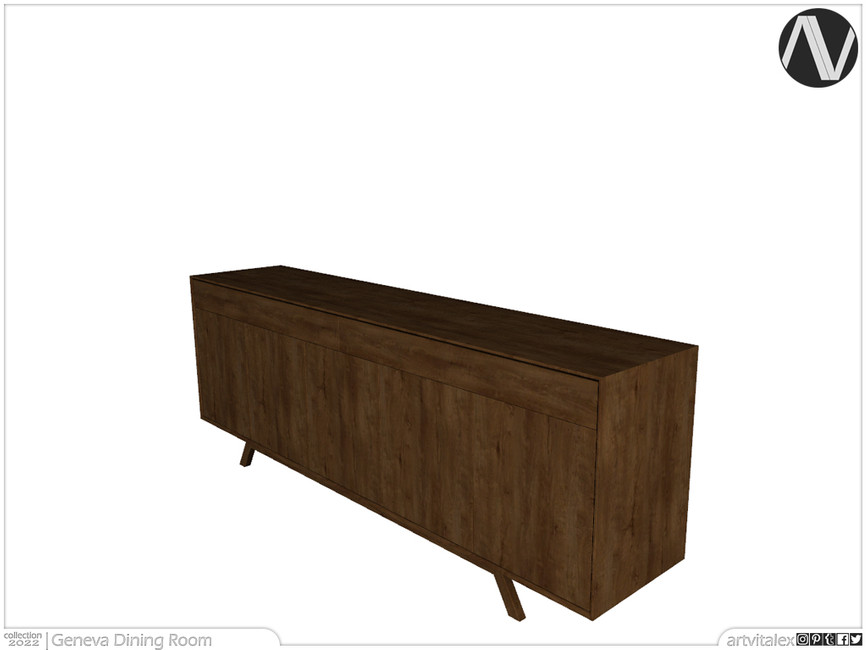 The Sims Resource - Geneva Console Table
