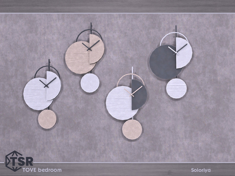 The Sims Resource | Tove Bedroom. Wall Clock