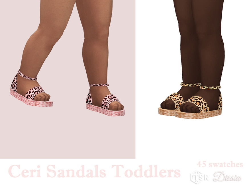 The Sims Resource - Ceri Sandals Toddlers