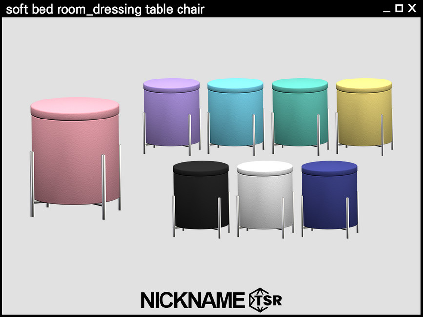 The Sims Resource - soft bed room_dressing table