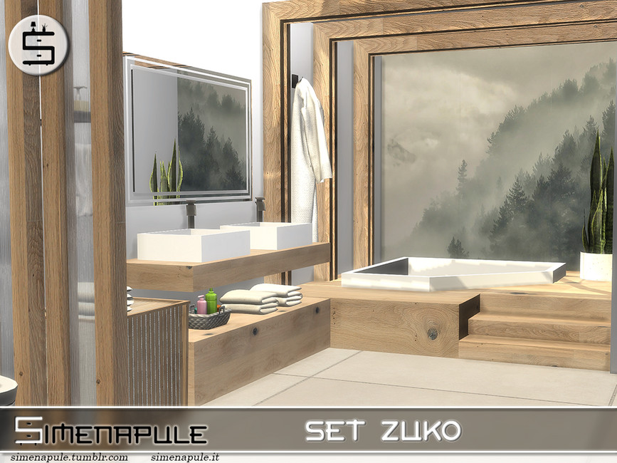 The Sims Resource - Set Zuko