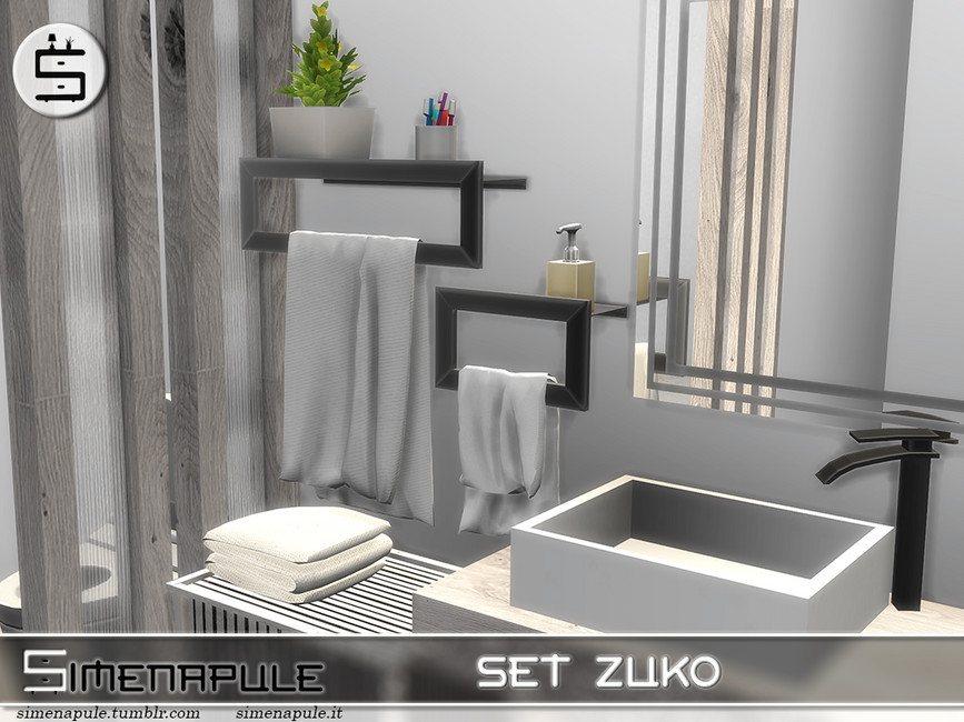 The Sims Resource - Set Zuko