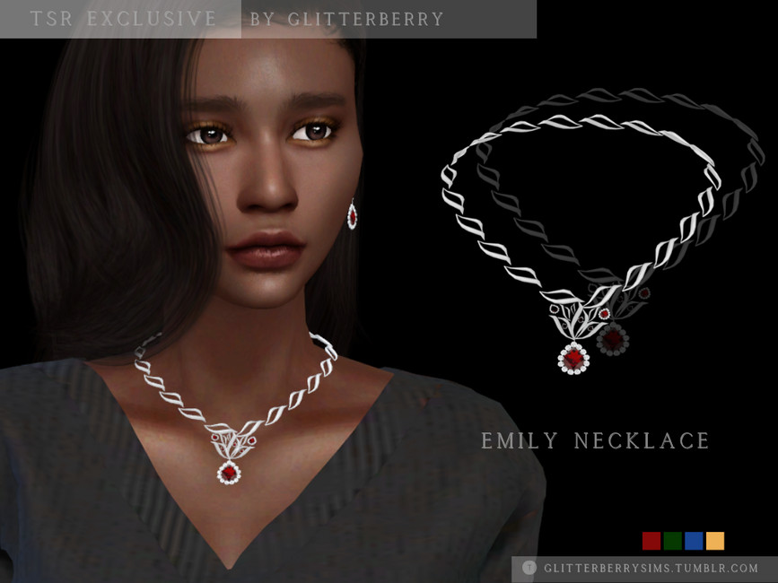The Sims Resource - Emily Necklace
