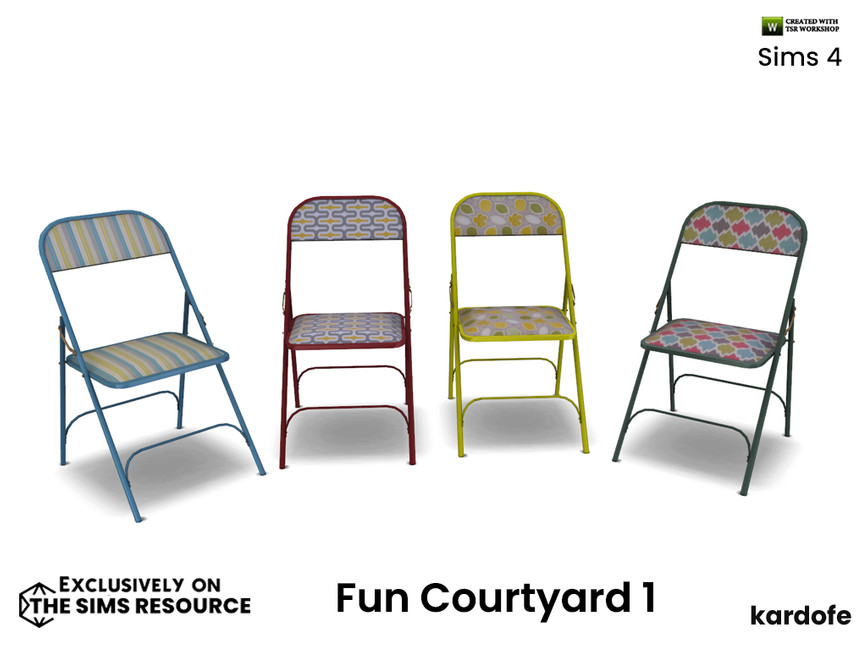 The Sims Resource - kardofe_Fun Courtyard_DiningChair