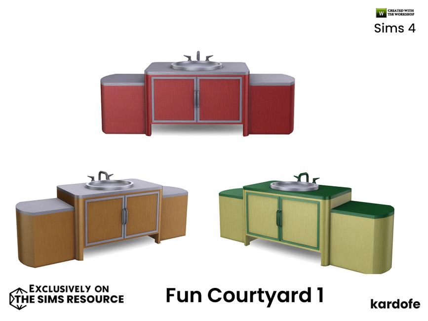 The Sims Resource - kardofe_Fun Courtyard_Sink