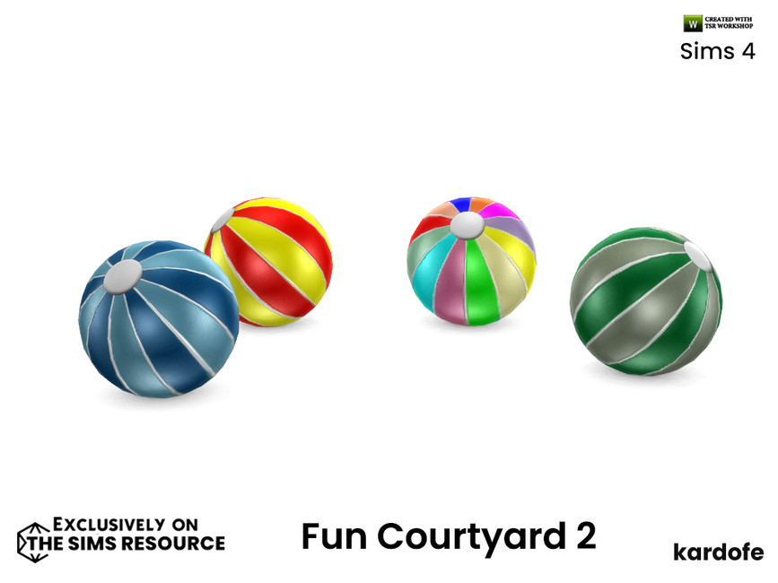 The Sims Resource - kardofe_Fun Courtyard_Ball
