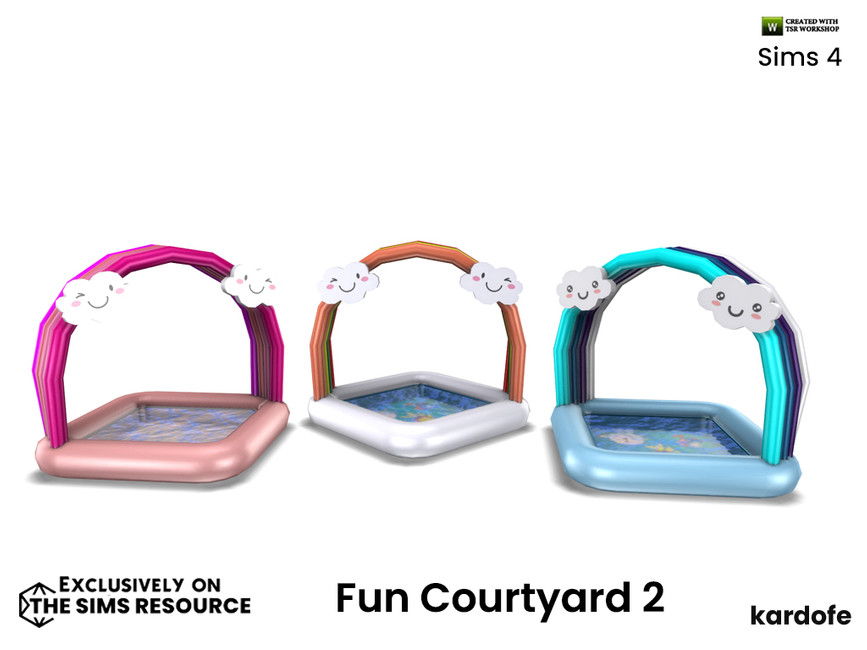 The Sims Resource - kardofe_Fun Courtyard_Children's pool