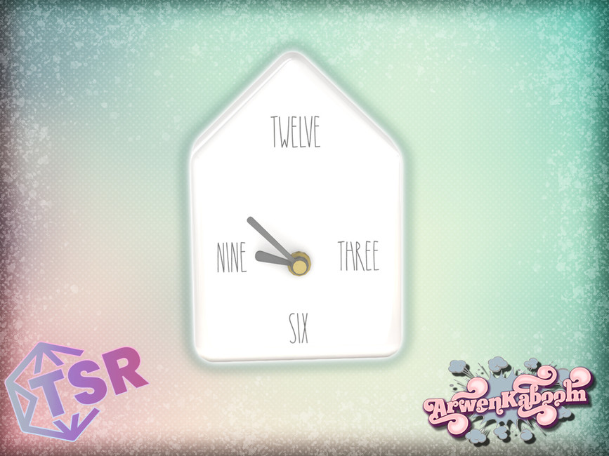 The Sims Resource - Rae Of Sunshine - Clock