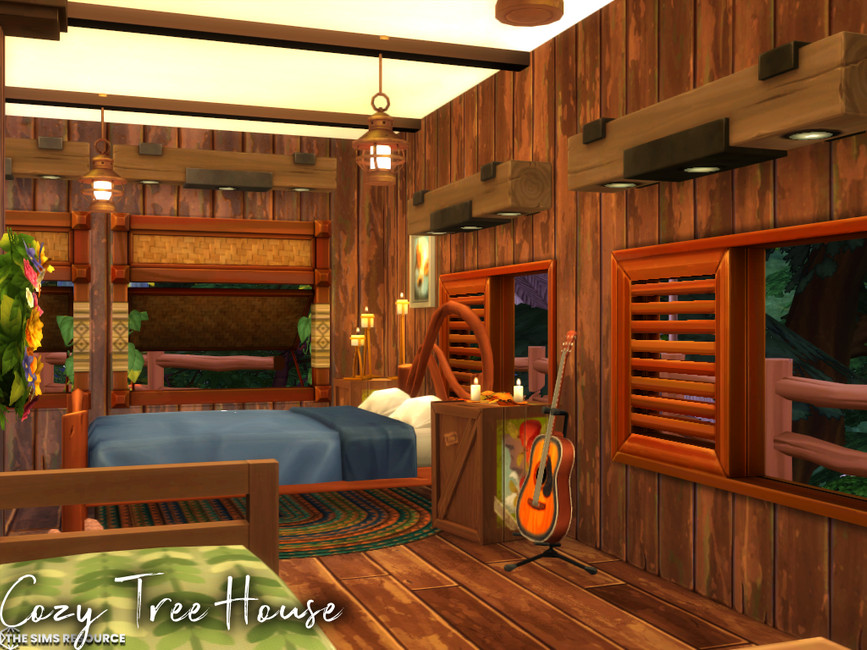 The Sims Resource - Cozy Tree House | noCC