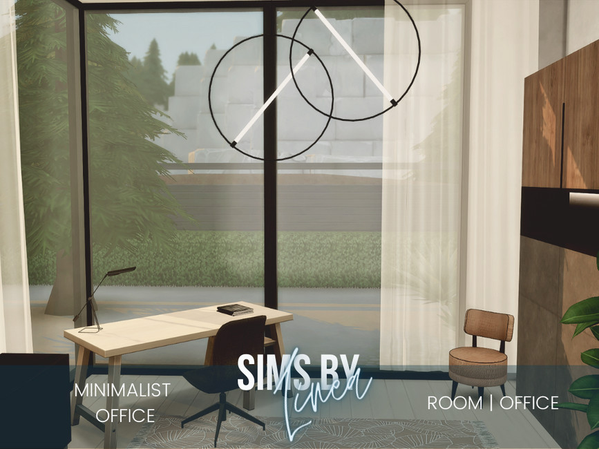 The Sims Resource - Minimalist Office