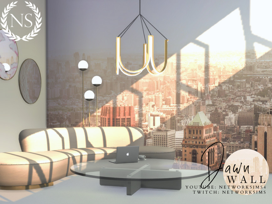 The Sims Resource - Dawn Mural